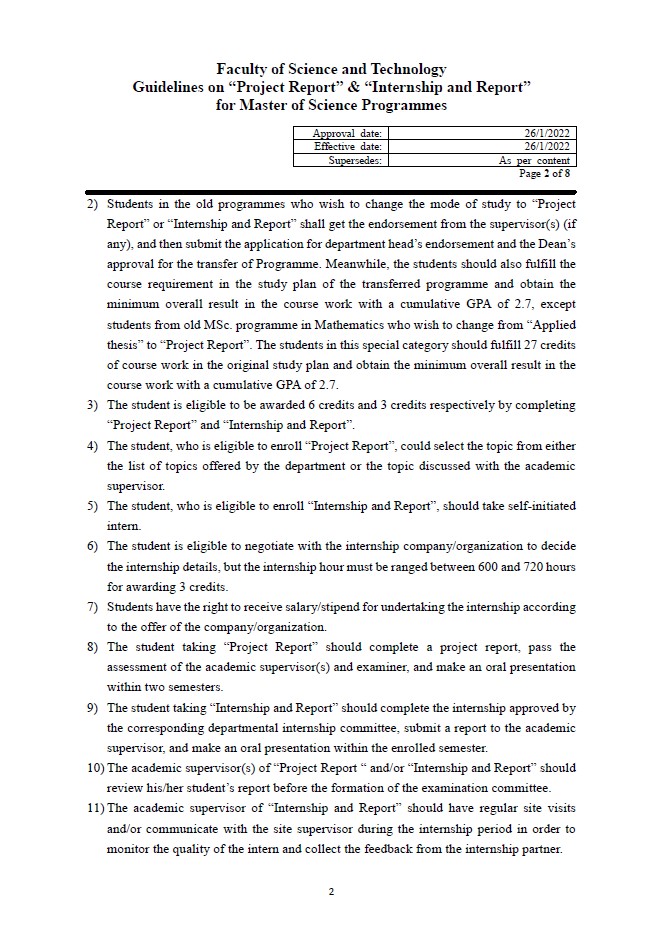 Guidelines for FST Project Report – IOT – Faculty of Science and ...