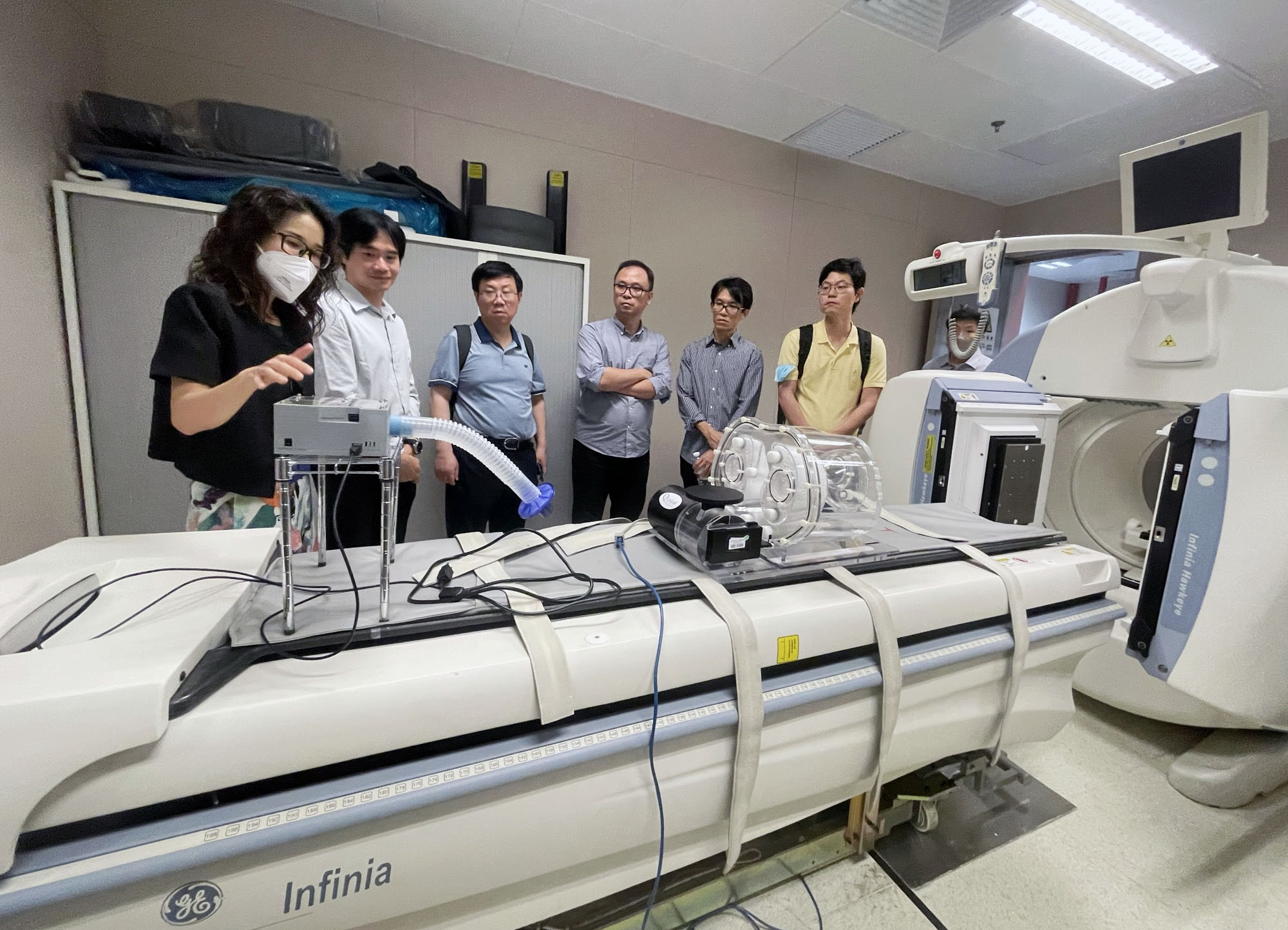 The delegation of the Department of Biomedical Engineering of CUHK ...