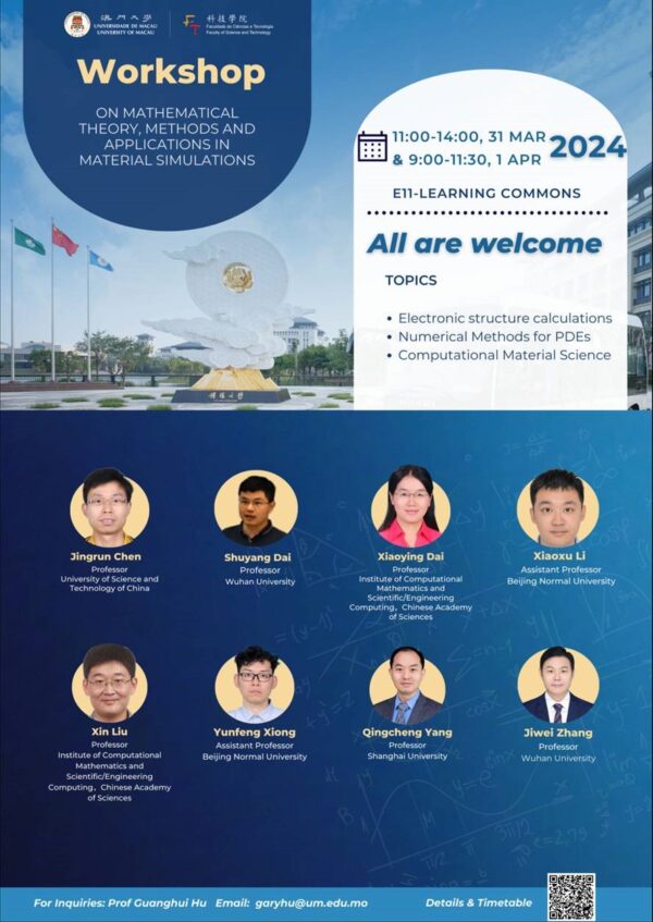 Department of Mathematics – Faculty of Science and Technology ...