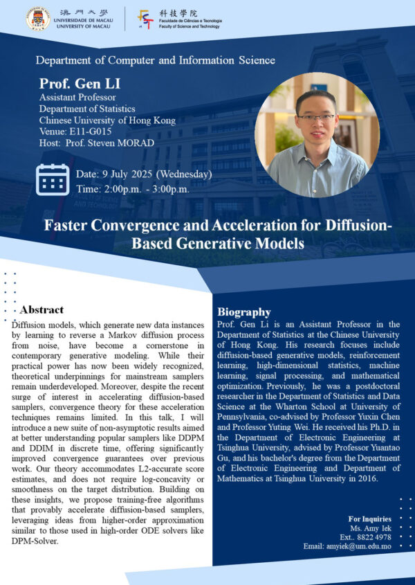 Faster Convergence and Acceleration for Diffusion-Based Generative ...