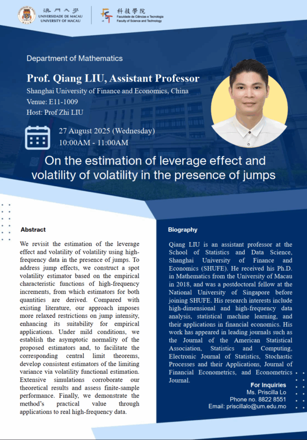 On the estimation of leverage effect and volatility of volatility in ...