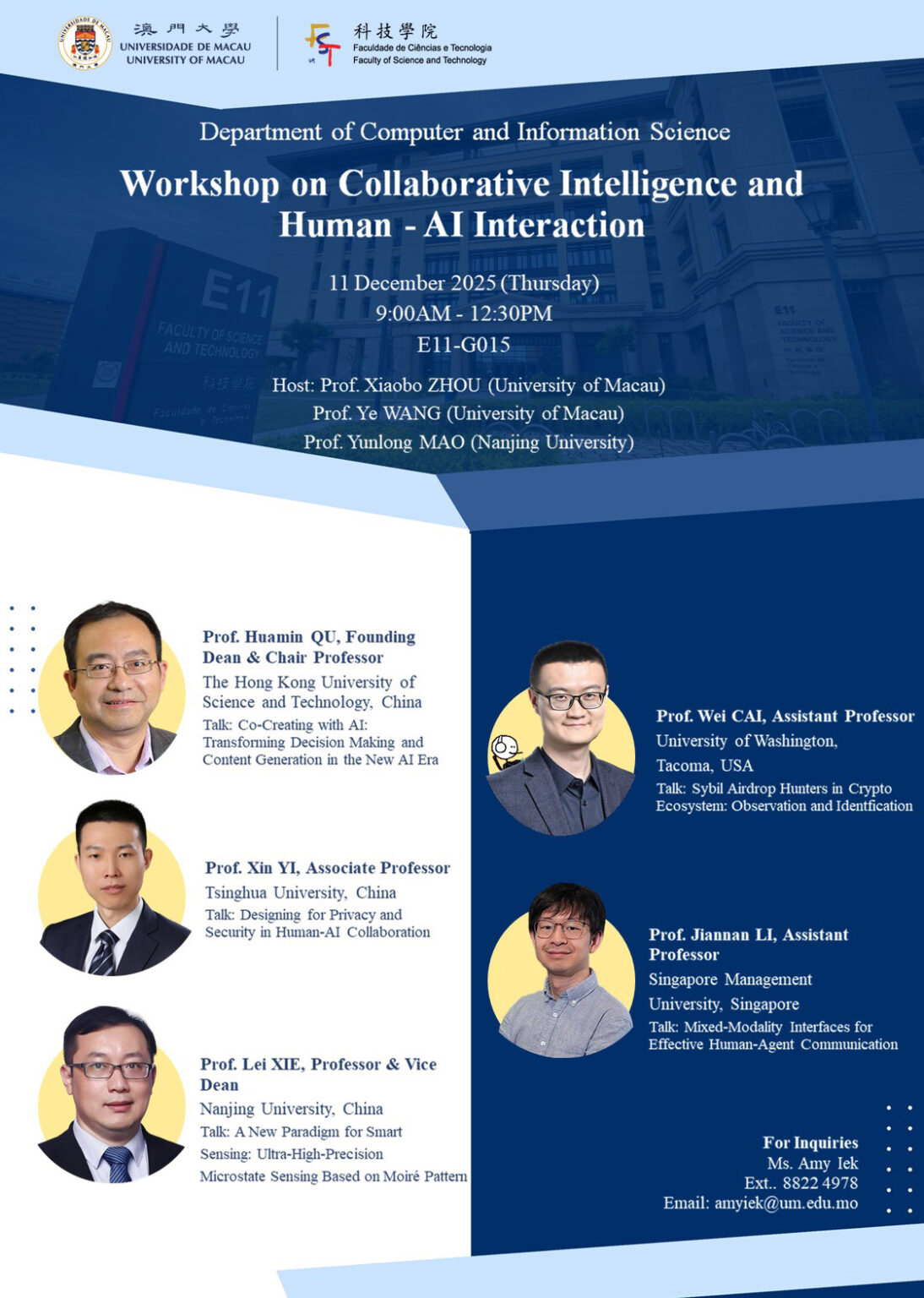 Workshop on Collaborative Intelligence and Human–AI Interaction ...